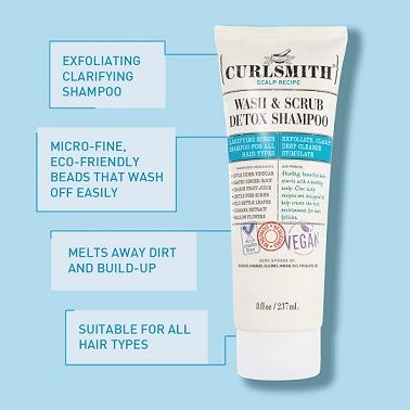 Say Goodbye to Itchy Scalp and Dry Flakes with Curlsmith Shampoo -Wash ...